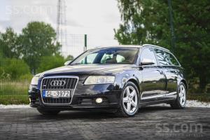 Black Audi A6 2006 in Riga, with an engine capacity of 3.00 L and mileage of 329 thousand km for 4790 €, photo  on AUTOMOTO.COM.LV