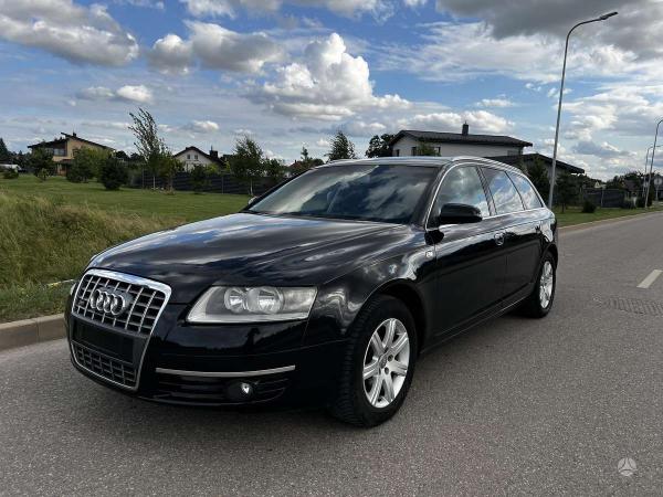 Black Audi A6 2006 in Ukmerge, with an engine capacity of 2.70 L and mileage of 293 thousand km for 2550 €, photo 1 on AUTOMOTO.COM.LV