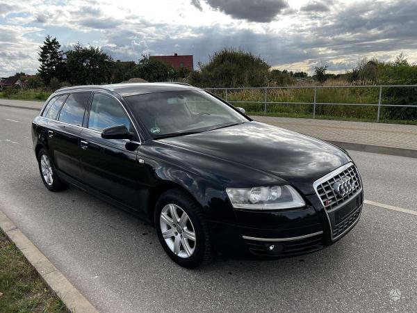 Black Audi A6 2006 in Ukmerge, with an engine capacity of 2.70 L and mileage of 293 thousand km for 2550 €, photo 4 on AUTOMOTO.COM.LV