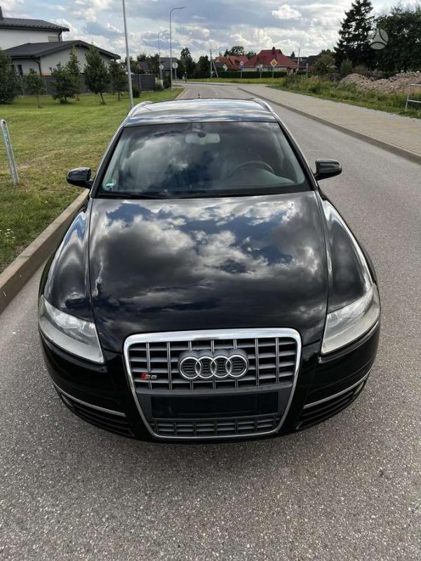 Black Audi A6 2006 in Ukmerge, with an engine capacity of 2.70 L and mileage of 293 thousand km for 2550 €, photo 6 on AUTOMOTO.COM.LV