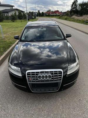 Black Audi A6 2006 in Ukmerge, with an engine capacity of 2.70 L and mileage of 293 thousand km for 2550 €, photo 6 on AUTOMOTO.COM.LV