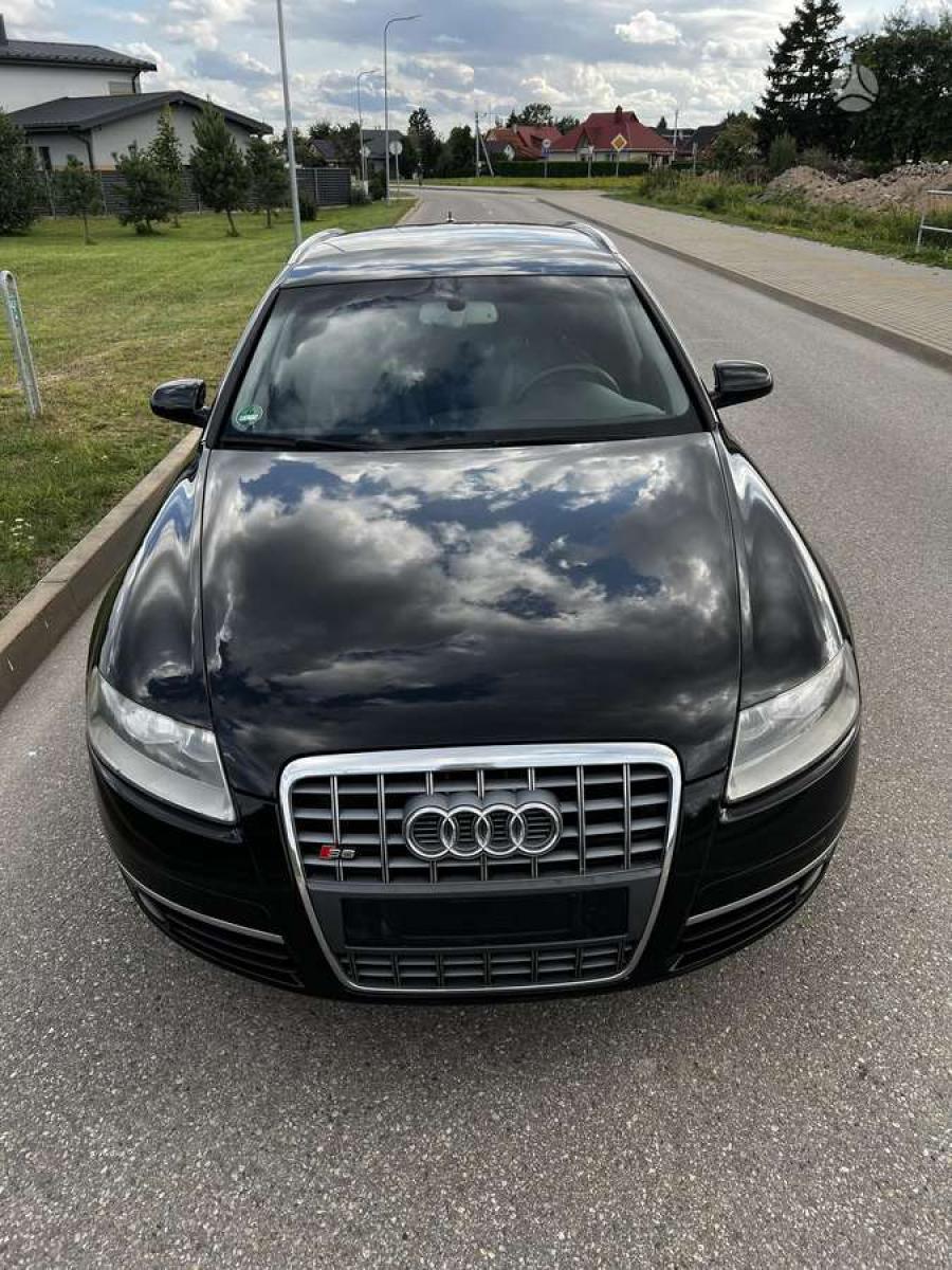 Black Audi A6 2006 in Ukmerge, with an engine capacity of 2.70 L and mileage of 293 thousand km for 2550 €, photo 6 on AUTOMOTO.COM.LV