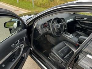 Black Audi A6 2006 in Ukmerge, with an engine capacity of 2.70 L and mileage of 293 thousand km for 2550 €, photo 12 on AUTOMOTO.COM.LV