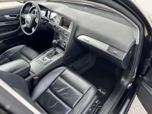 Black Audi A6 2006 in Ukmerge, with an engine capacity of 2.70 L and mileage of 293 thousand km for 2550 €, photo 14 on AUTOMOTO.COM.LV