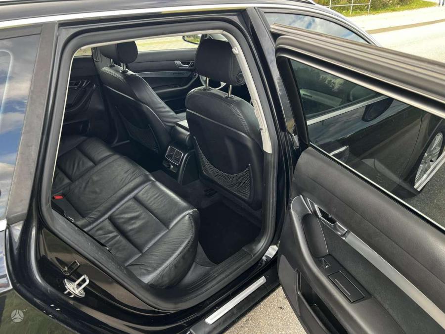 Black Audi A6 2006 in Ukmerge, with an engine capacity of 2.70 L and mileage of 293 thousand km for 2550 €, photo 18 on AUTOMOTO.COM.LV