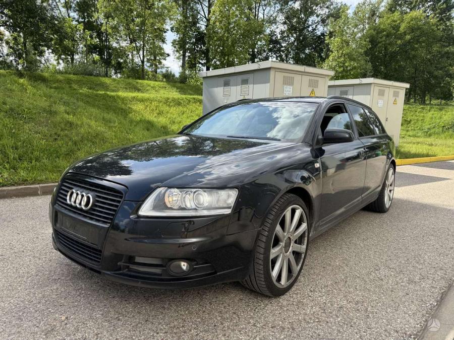Black Audi A6 2006 in Alytus, with an engine capacity of 3.00 L and mileage of 264 thousand km for 3350 €, photo 1 on AUTOMOTO.COM.LV