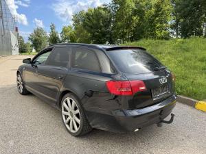 Black Audi A6 2006 in Alytus, with an engine capacity of 3.00 L and mileage of 264 thousand km for 3350 €, photo 4 on AUTOMOTO.COM.LV