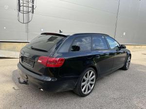Black Audi A6 2006 in Alytus, with an engine capacity of 3.00 L and mileage of 264 thousand km for 3350 €, photo 5 on AUTOMOTO.COM.LV