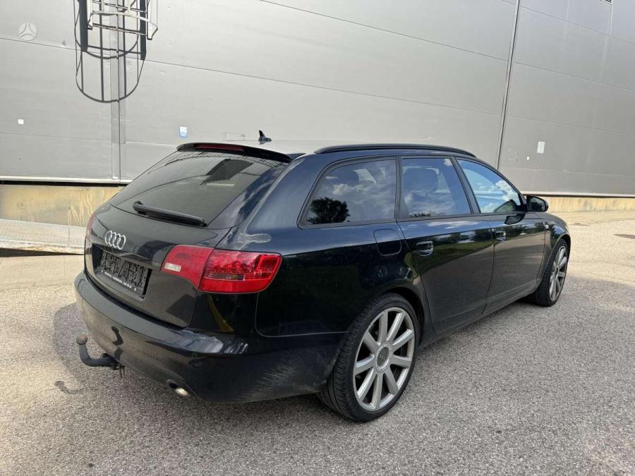 Black Audi A6 2006 in Alytus, with an engine capacity of 3.00 L and mileage of 264 thousand km for 3350 €, photo 5 on AUTOMOTO.COM.LV