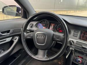 Black Audi A6 2006 in Alytus, with an engine capacity of 3.00 L and mileage of 264 thousand km for 3350 €, photo 12 on AUTOMOTO.COM.LV