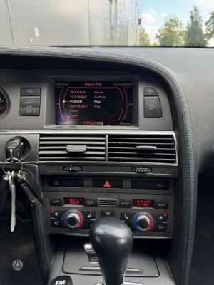 Black Audi A6 2006 in Alytus, with an engine capacity of 3.00 L and mileage of 264 thousand km for 3350 €, photo 13 on AUTOMOTO.COM.LV
