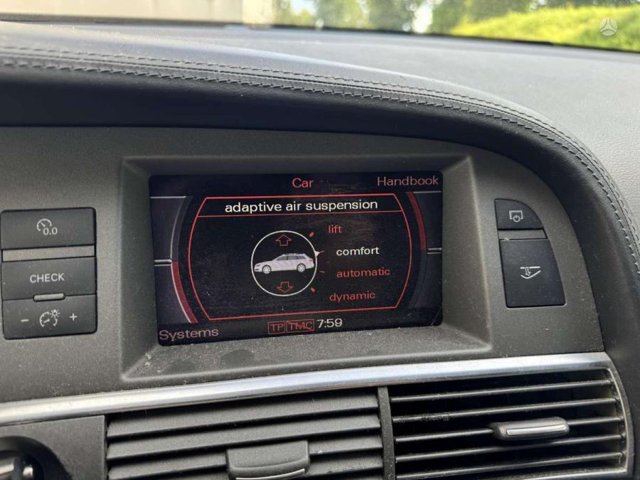 Black Audi A6 2006 in Alytus, with an engine capacity of 3.00 L and mileage of 264 thousand km for 3350 €, photo 15 on AUTOMOTO.COM.LV