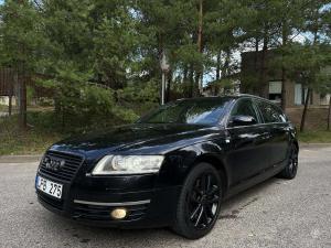 Black Audi A6 2006 in Vilnius, with an engine capacity of 2.70 L and mileage of 350 thousand km for 2499 €, photo 3 on AUTOMOTO.COM.LV