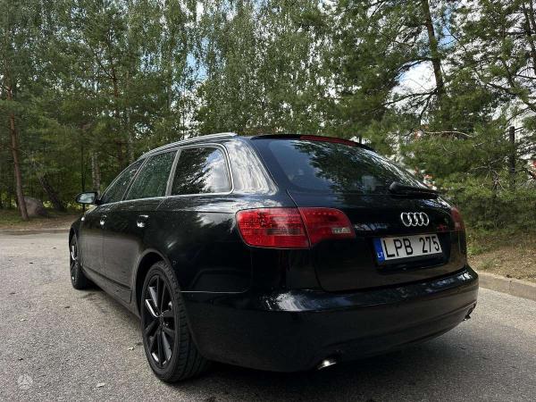Melns Audi A6 2006 Viļņa, ar dzinēja tilpumu 2.70 L un nobraukumu 350 tūkst. km par 2499 €, foto 5 vietnē AUTOMOTO.COM.LV
