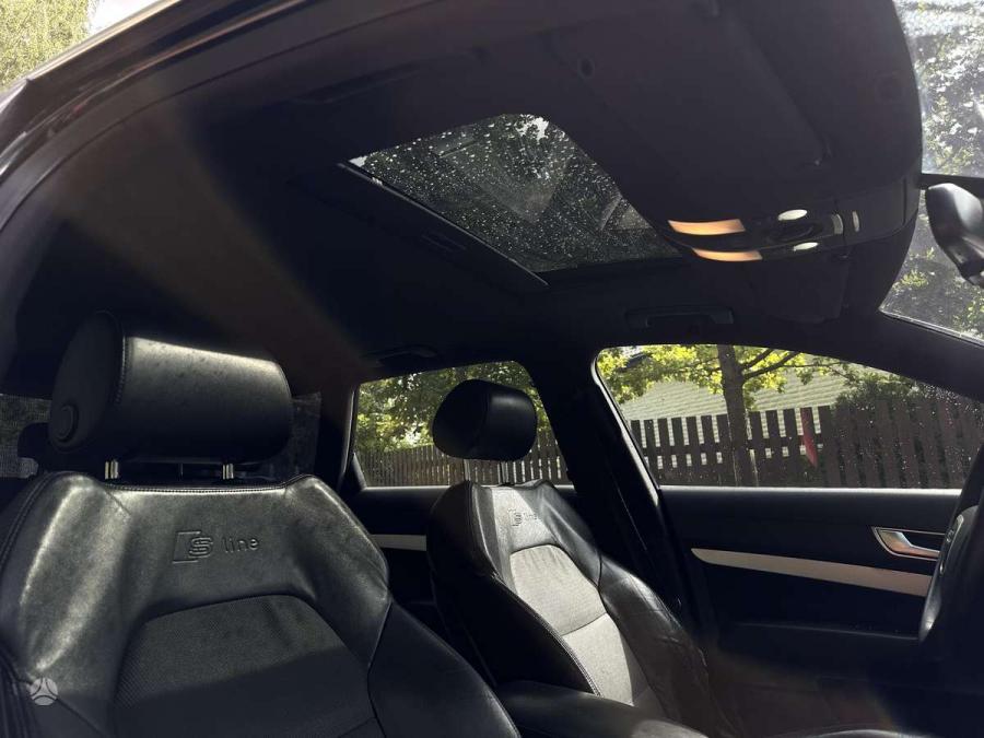 Black Audi A6 2006 in Vilnius, with an engine capacity of 2.70 L and mileage of 350 thousand km for 2499 €, photo 17 on AUTOMOTO.COM.LV