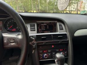 Black Audi A6 2006 in Vilnius, with an engine capacity of 2.70 L and mileage of 350 thousand km for 2499 €, photo 28 on AUTOMOTO.COM.LV