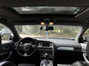 Black Audi A6 2006 in Vilnius, with an engine capacity of 2.70 L and mileage of 350 thousand km for 2499 €, photo 29 on AUTOMOTO.COM.LV