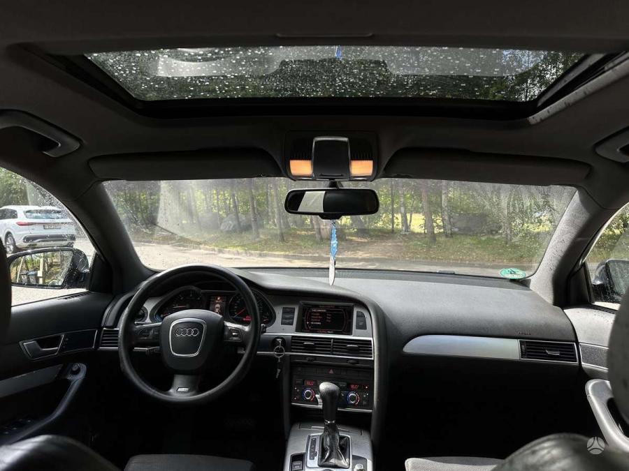 Black Audi A6 2006 in Vilnius, with an engine capacity of 2.70 L and mileage of 350 thousand km for 2499 €, photo 29 on AUTOMOTO.COM.LV