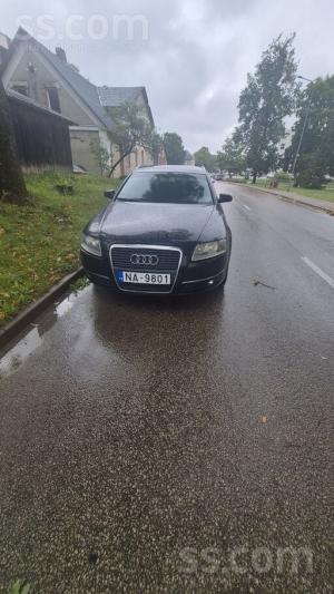 Melns Audi A6 2006 Alūksne, ar dzinēja tilpumu 2.00 L un nobraukumu 404 tūkst. km par 1650 €, foto  vietnē AUTOMOTO.COM.LV