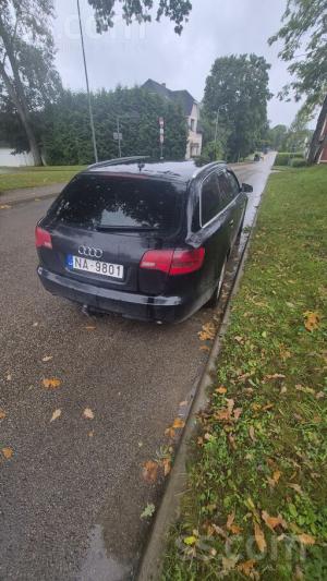 Black Audi A6 2006 in Aluksne, with an engine capacity of 2.00 L and mileage of 404 thousand km for 1650 €, photo 4 on AUTOMOTO.COM.LV