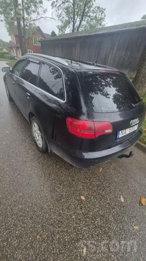 Black Audi A6 2006 in Aluksne, with an engine capacity of 2.00 L and mileage of 404 thousand km for 1650 €, photo 5 on AUTOMOTO.COM.LV