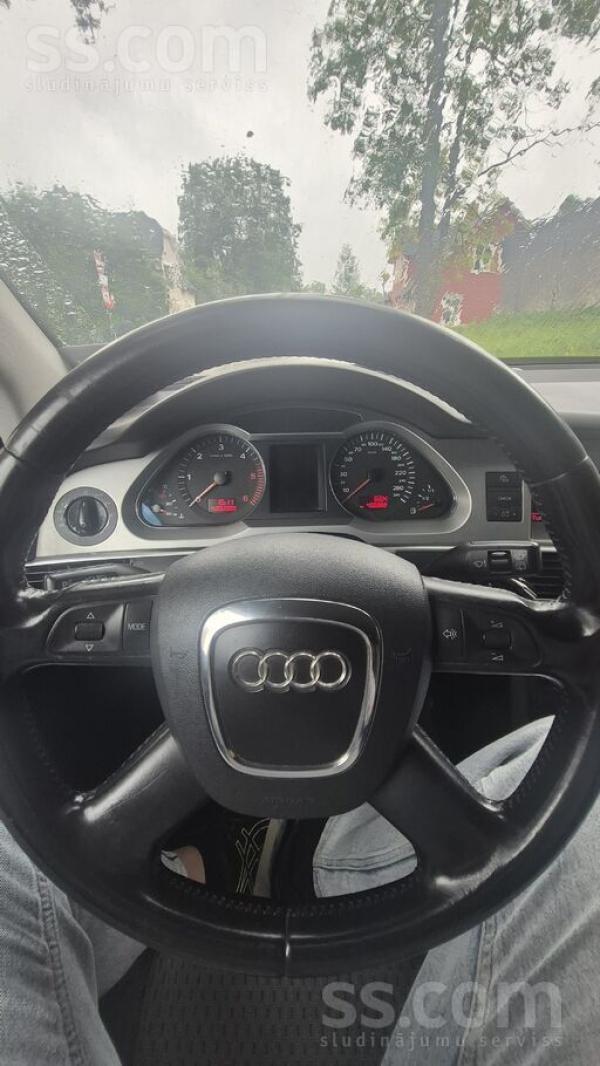 Melns Audi A6 2006 Alūksne, ar dzinēja tilpumu 2.00 L un nobraukumu 404 tūkst. km par 1650 €, foto 8 vietnē AUTOMOTO.COM.LV