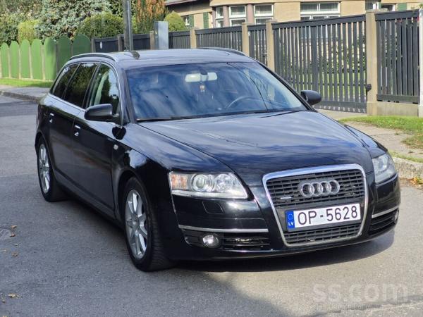 Melns Audi A6 2006 Rīga, ar dzinēja tilpumu 3.00 L un nobraukumu 0 tūkst. km par 2400 €, foto 1 vietnē AUTOMOTO.COM.LV