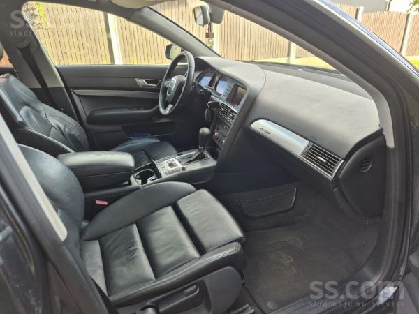 Melns Audi A6 2006 Rīga, ar dzinēja tilpumu 3.00 L un nobraukumu 0 tūkst. km par 2400 €, foto 8 vietnē AUTOMOTO.COM.LV