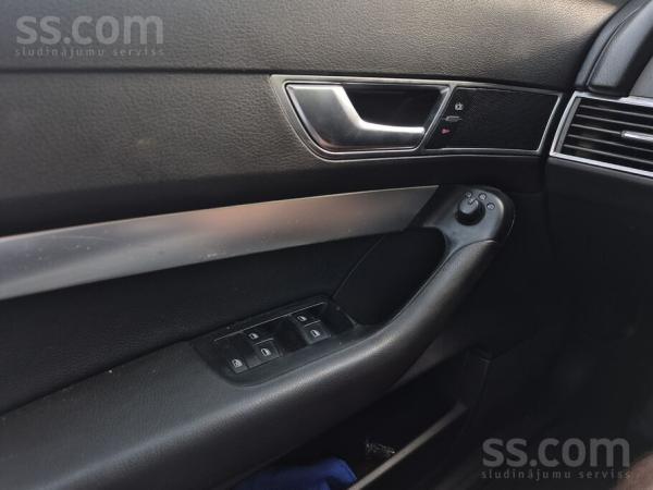 Melns Audi A6 2006 Rīga, ar dzinēja tilpumu 3.00 L un nobraukumu 0 tūkst. km par 2400 €, foto 11 vietnē AUTOMOTO.COM.LV