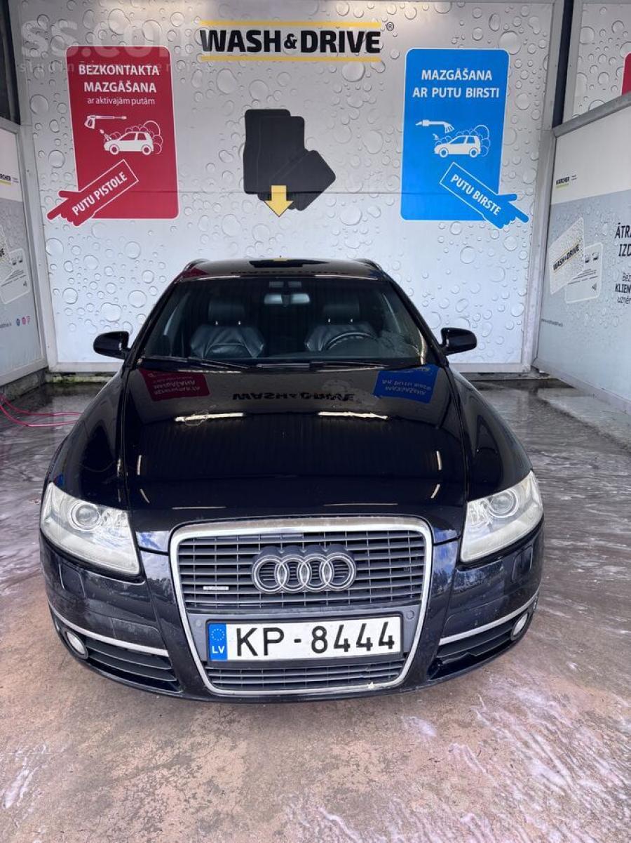 Melns Audi A6 2006 Rīga, ar dzinēja tilpumu 3.00 L un nobraukumu 374 tūkst. km par 2800 €, foto 8 vietnē AUTOMOTO.COM.LV