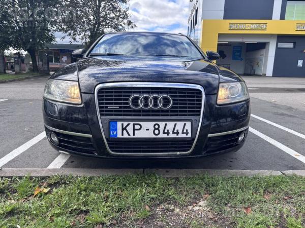 Melns Audi A6 2006 Rīga, ar dzinēja tilpumu 3.00 L un nobraukumu 374 tūkst. km par 2800 €, foto 1 vietnē AUTOMOTO.COM.LV