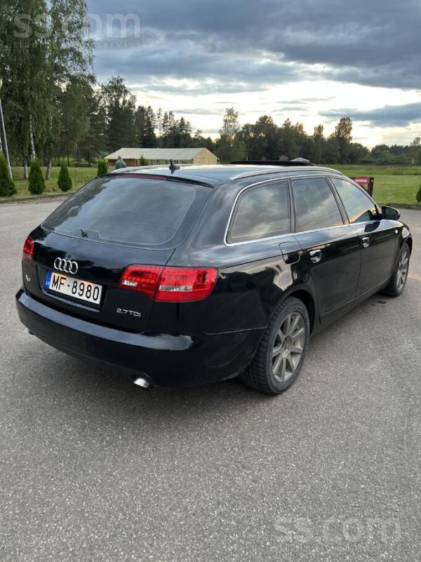 Audi A6 2006 Gulbene vietnē Melns Audi A6 2006 Gulbene, ar dzinēja tilpumu 2.70 L un nobraukumu 390 tūkst. km par 2500 €, foto 5 vietnē AUTOMOTO.COM.LV