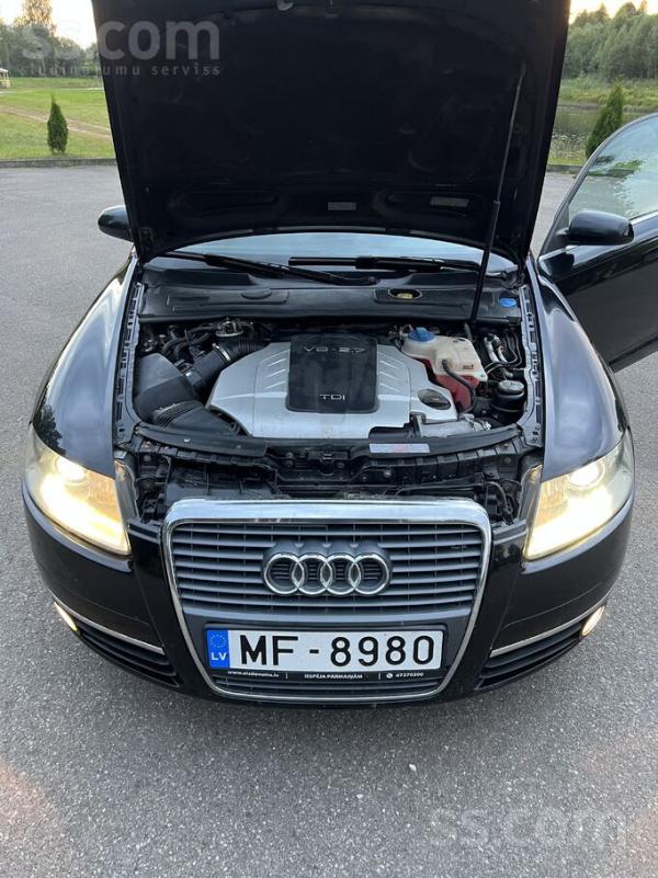Audi A6 2006 Gulbene vietnē Melns Audi A6 2006 Gulbene, ar dzinēja tilpumu 2.70 L un nobraukumu 390 tūkst. km par 2500 €, foto 6 vietnē AUTOMOTO.COM.LV