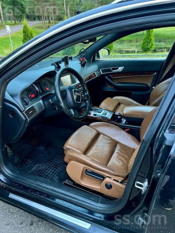 Audi A6 2006 Gulbene vietnē Melns Audi A6 2006 Gulbene, ar dzinēja tilpumu 2.70 L un nobraukumu 390 tūkst. km par 2500 €, foto 9 vietnē AUTOMOTO.COM.LV
