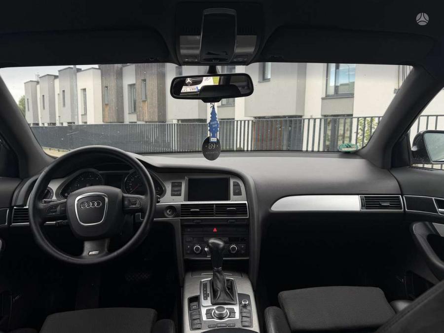 Black Audi A6 2006 in Vilnius, with an engine capacity of 2.70 L and mileage of 325 thousand km for 2300 €, photo 10 on AUTOMOTO.COM.LV