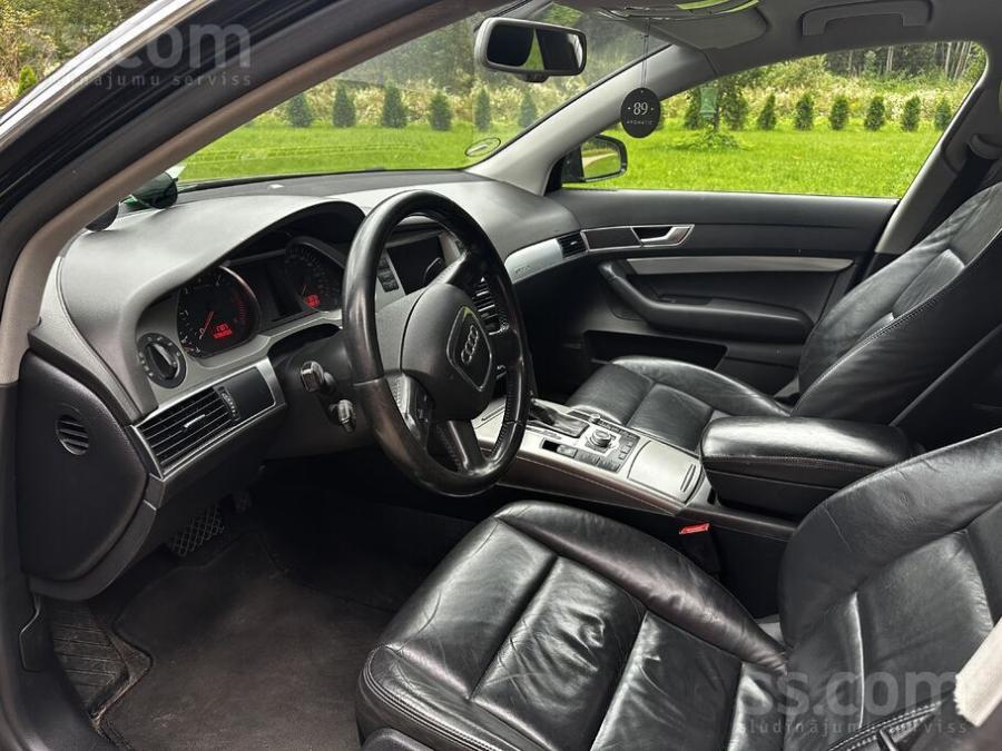 Black Audi A6 2006 in Riga, with an engine capacity of 2.70 L and mileage of 465 thousand km for 4000 €, photo 8 on AUTOMOTO.COM.LV