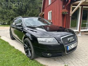 Melns Audi A6 2006 Rīga, ar dzinēja tilpumu 2.70 L un nobraukumu 465 tūkst. km par 4000 €, foto  vietnē AUTOMOTO.COM.LV