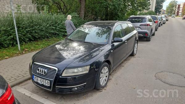 Audi A6 2006 Ogre vietnē Melns Audi A6 2006 Ogre, ar dzinēja tilpumu 2.00 L un nobraukumu 315 tūkst. km par 1700 €, foto 1 vietnē AUTOMOTO.COM.LV