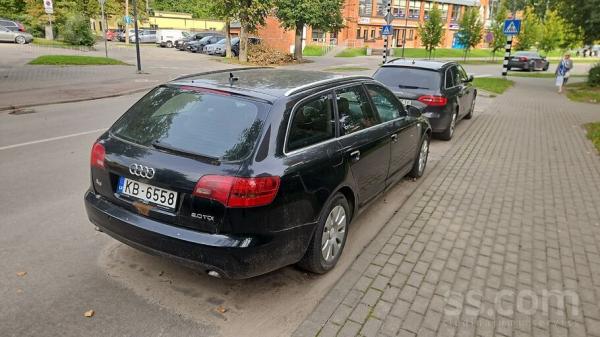 Audi A6 2006 Ogre vietnē Melns Audi A6 2006 Ogre, ar dzinēja tilpumu 2.00 L un nobraukumu 315 tūkst. km par 1700 €, foto 5 vietnē AUTOMOTO.COM.LV