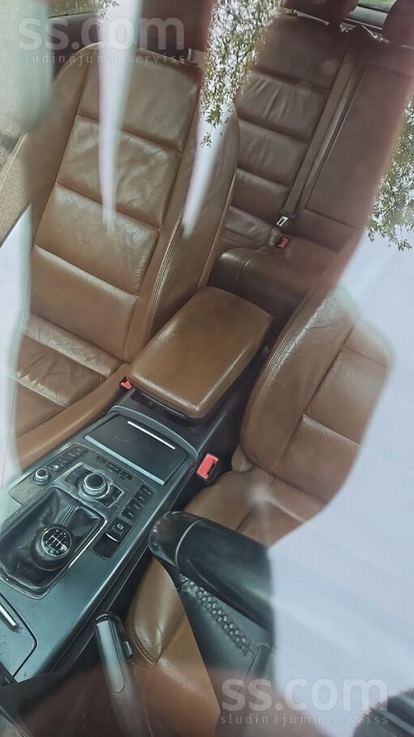 Audi A6 2006 Ogre vietnē Melns Audi A6 2006 Ogre, ar dzinēja tilpumu 2.00 L un nobraukumu 315 tūkst. km par 1700 €, foto 6 vietnē AUTOMOTO.COM.LV