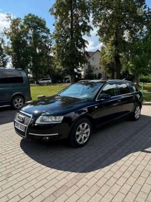 Black Audi A6 2006 in Kaunas, with an engine capacity of 1.98 L and mileage of 303 thousand km for 1300 €, photo 3 on AUTOMOTO.COM.LV