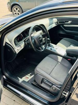 Black Audi A6 2006 in Kaunas, with an engine capacity of 1.98 L and mileage of 303 thousand km for 1300 €, photo 7 on AUTOMOTO.COM.LV