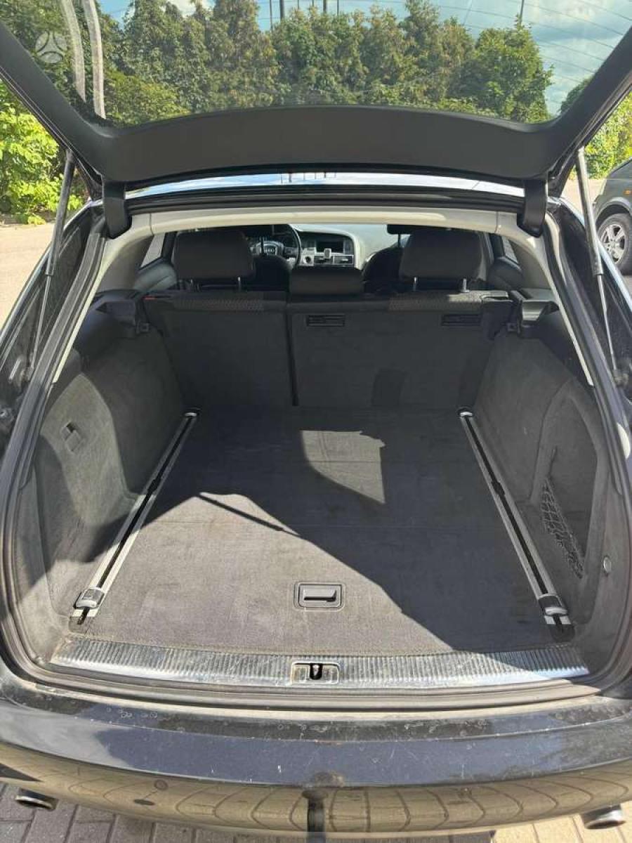 Black Audi A6 2006 in Kaunas, with an engine capacity of 1.98 L and mileage of 303 thousand km for 1300 €, photo 11 on AUTOMOTO.COM.LV