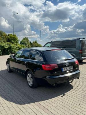 Black Audi A6 2006 in Kaunas, with an engine capacity of 1.98 L and mileage of 303 thousand km for 1300 €, photo 14 on AUTOMOTO.COM.LV