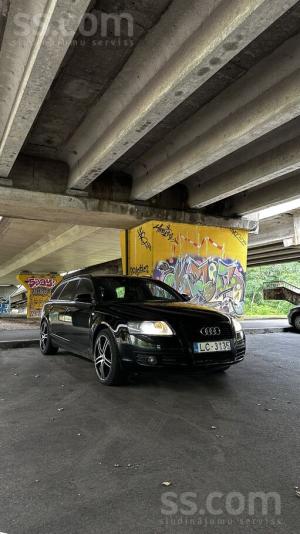 Black Audi A6 2006 in Riga, with an engine capacity of 2.70 L and mileage of 330 thousand km for 3250 €, photo  on AUTOMOTO.COM.LV