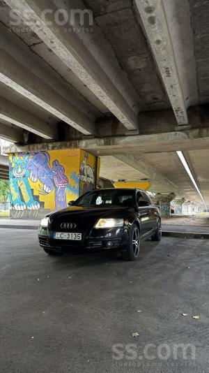 Melns Audi A6 2006 Rīga, ar dzinēja tilpumu 2.70 L un nobraukumu 330 tūkst. km par 3250 €, foto 4 vietnē AUTOMOTO.COM.LV