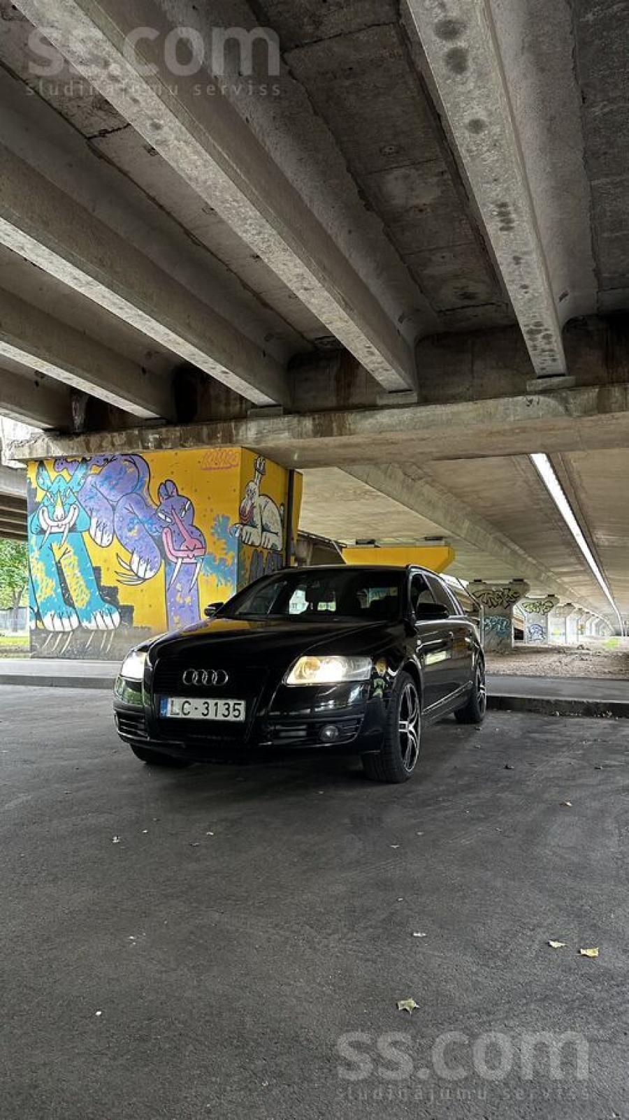 Melns Audi A6 2006 Rīga, ar dzinēja tilpumu 2.70 L un nobraukumu 330 tūkst. km par 3250 €, foto 4 vietnē AUTOMOTO.COM.LV