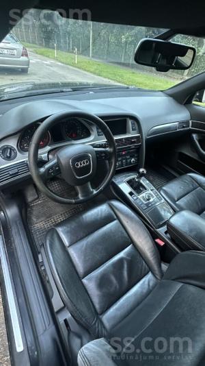 Melns Audi A6 2006 Rīga, ar dzinēja tilpumu 2.70 L un nobraukumu 330 tūkst. km par 3250 €, foto 10 vietnē AUTOMOTO.COM.LV