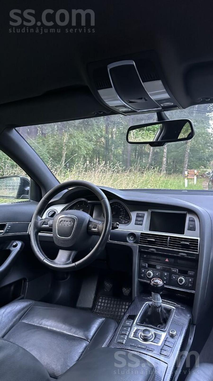 Melns Audi A6 2006 Rīga, ar dzinēja tilpumu 2.70 L un nobraukumu 330 tūkst. km par 3250 €, foto 14 vietnē AUTOMOTO.COM.LV