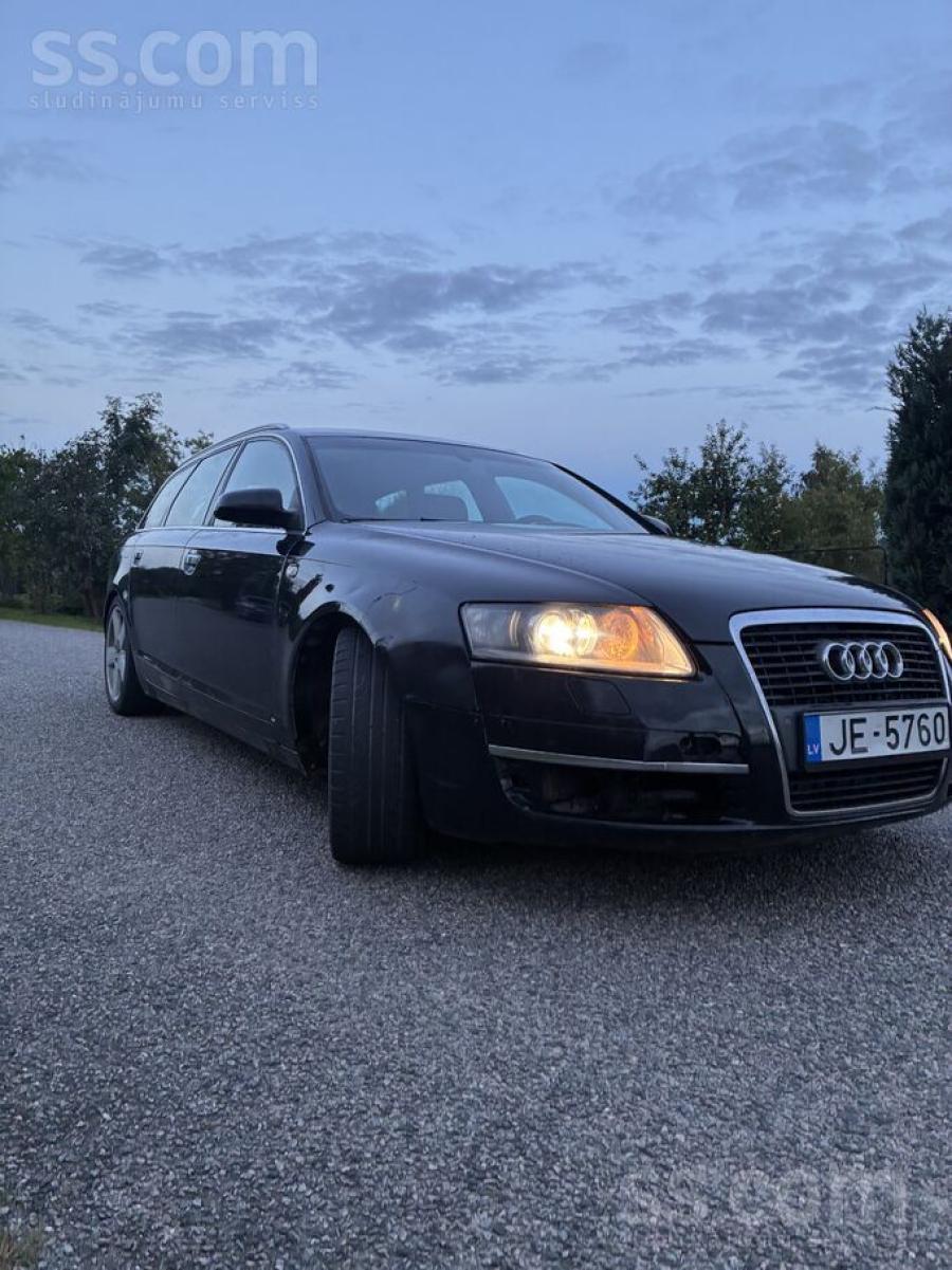 Melns Audi A6 2006 Valmiera, ar dzinēja tilpumu 2.70 L un nobraukumu 389 tūkst. km par 1700 €, foto 4 vietnē AUTOMOTO.COM.LV